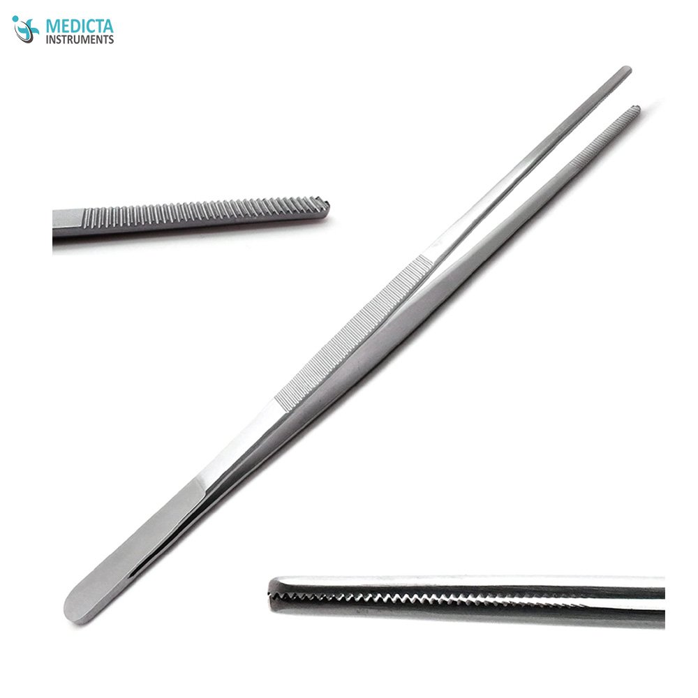 Thumb Dressing Forceps 14cm Serrated - Medicta Instruments